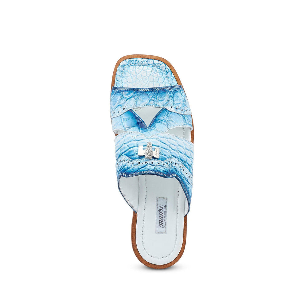Mauri 1858-5 Alligator White Dirty Royal Blue – Dudes Boutique