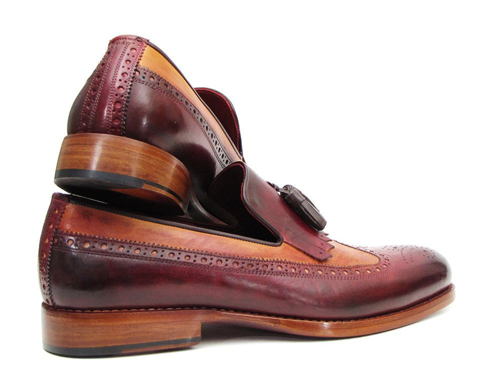 Paul Parkman Kiltie Tassel Loafer Tobacco & Bordeaux – Dudes Boutique