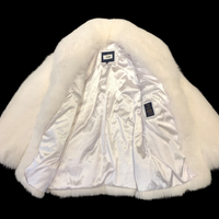 Barya NewYork Men's Full Arctic White Fox Fur Coat – Dudes Boutique